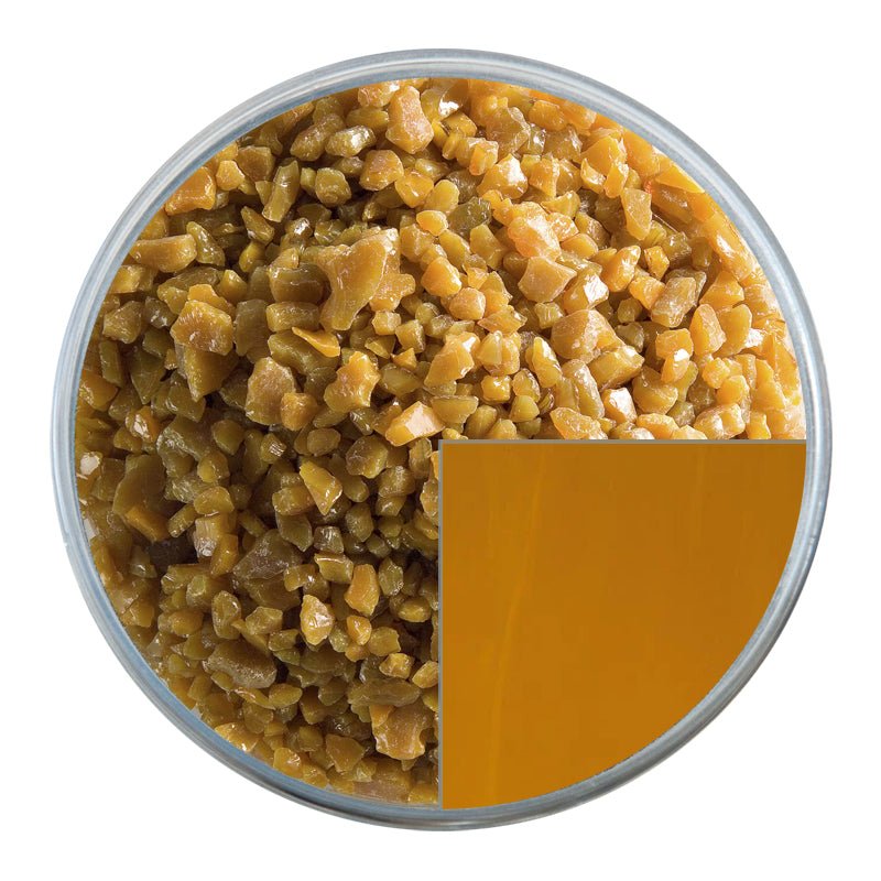 Bullseye Glass Frit: Butterscotch Opal Coarse 0337.03 – Warm Glass