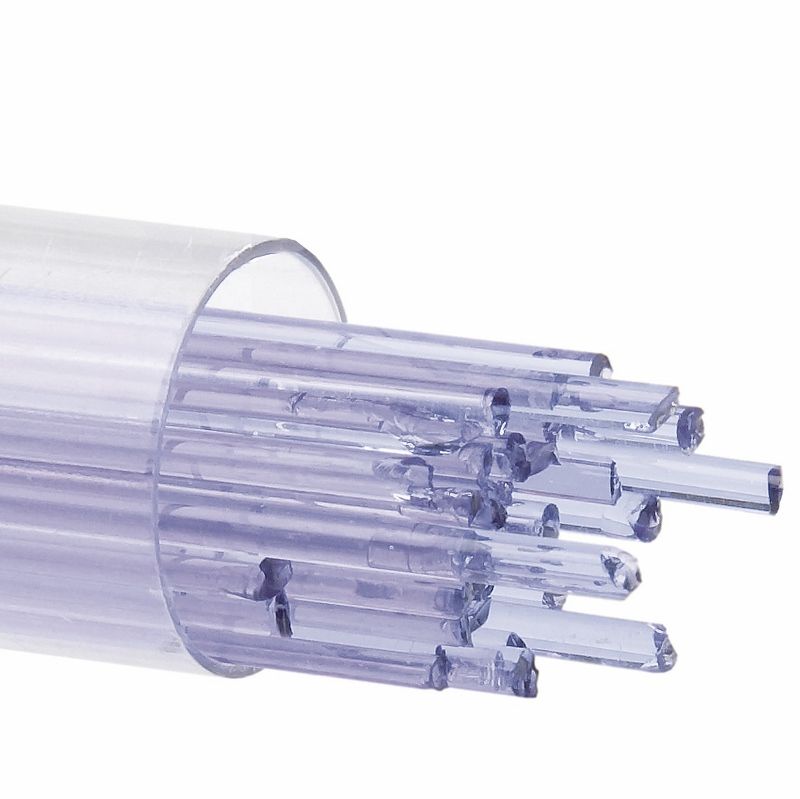 Bullseye Stringers: 2mm Neo-Lavender Shift Transparent 1442 – Warm Glass