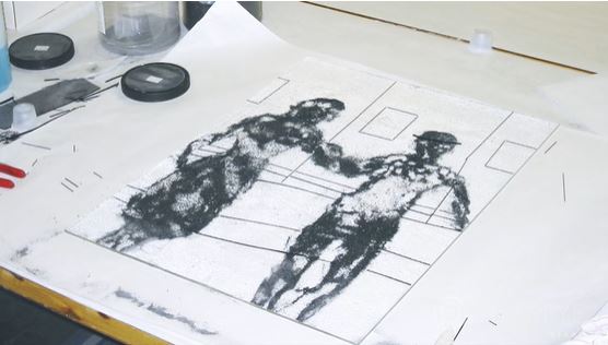 Bullseye Videos: Artists Drawing With Glass – Warm Glass