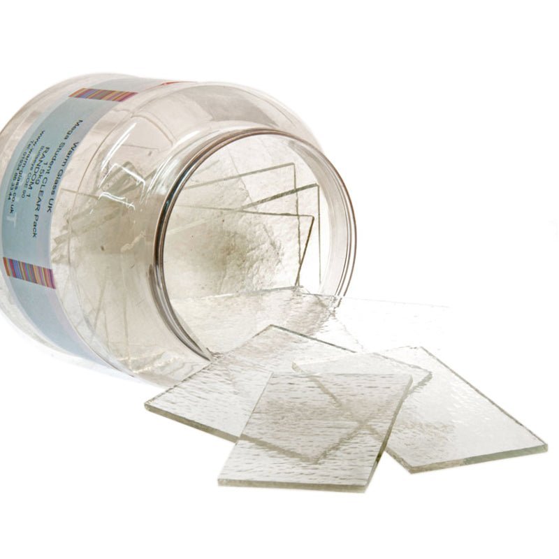 Bullseye Glass: Clear Glass Student Pack – Warm Glass
