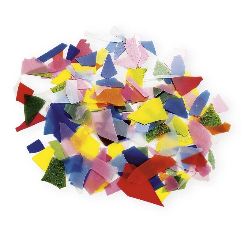 Bullseye Glass Confetti: Minimix – Warm Glass