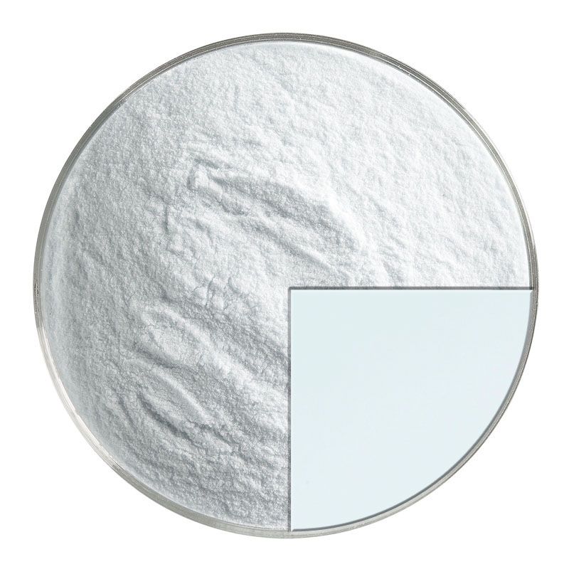 Bullseye Glass Frit: Reactive Cloud Opal Powder 0009.08 – Warm Glass