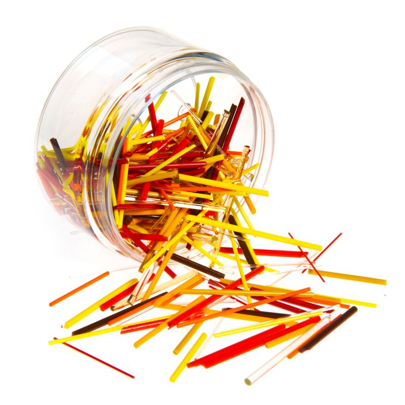 Bullseye Stringfetti: Hot Mix – Warm Glass